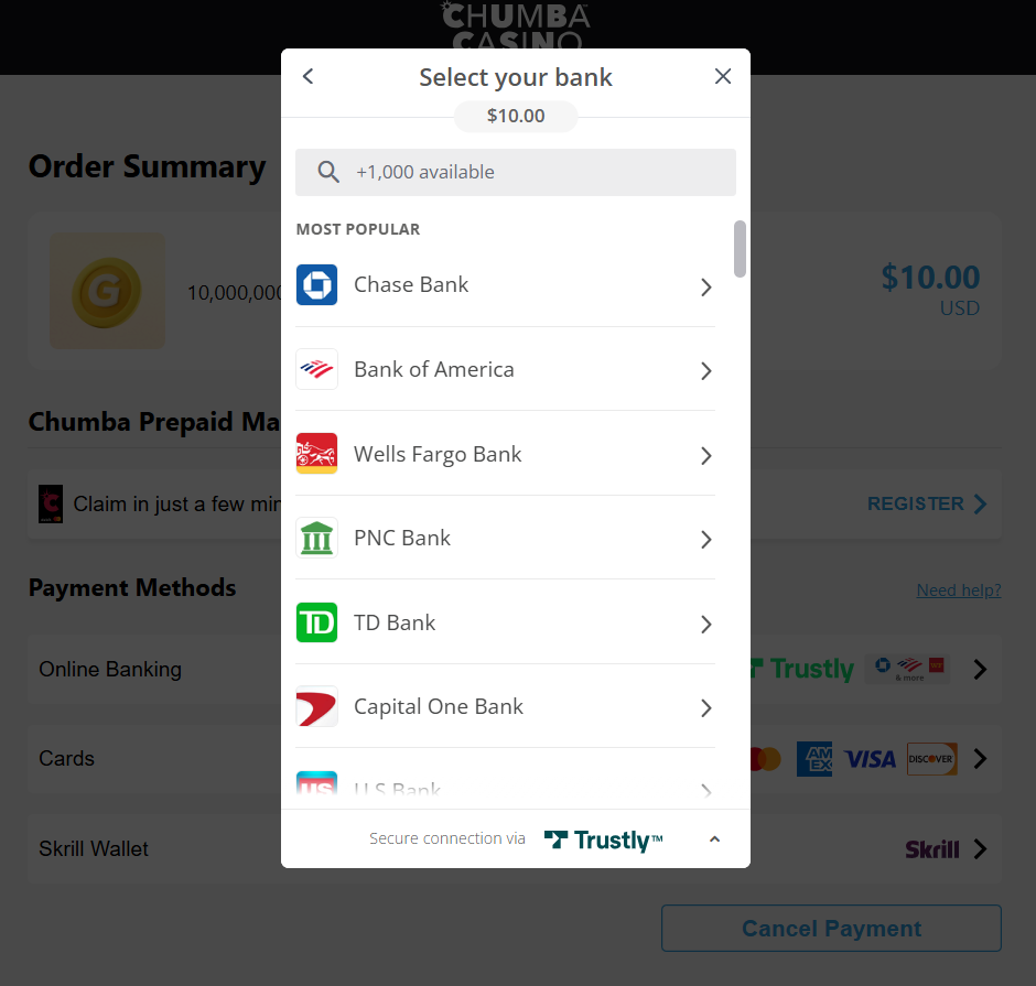 How to purchase Gold Coins using Online Banking?
