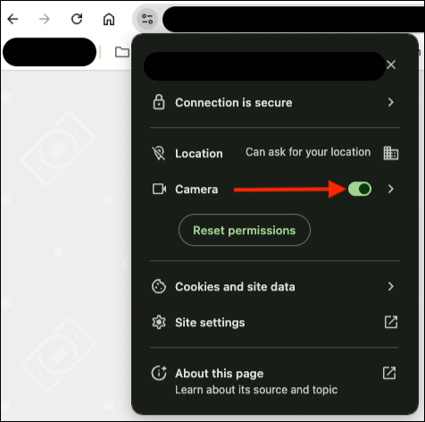 How to enable Camera access
